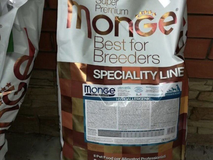 Корм для собак Monge 15 кг