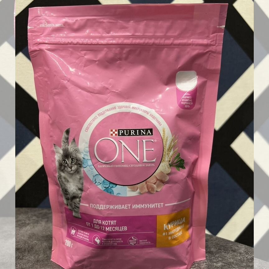 Корм для котят Purina One 200 гр
