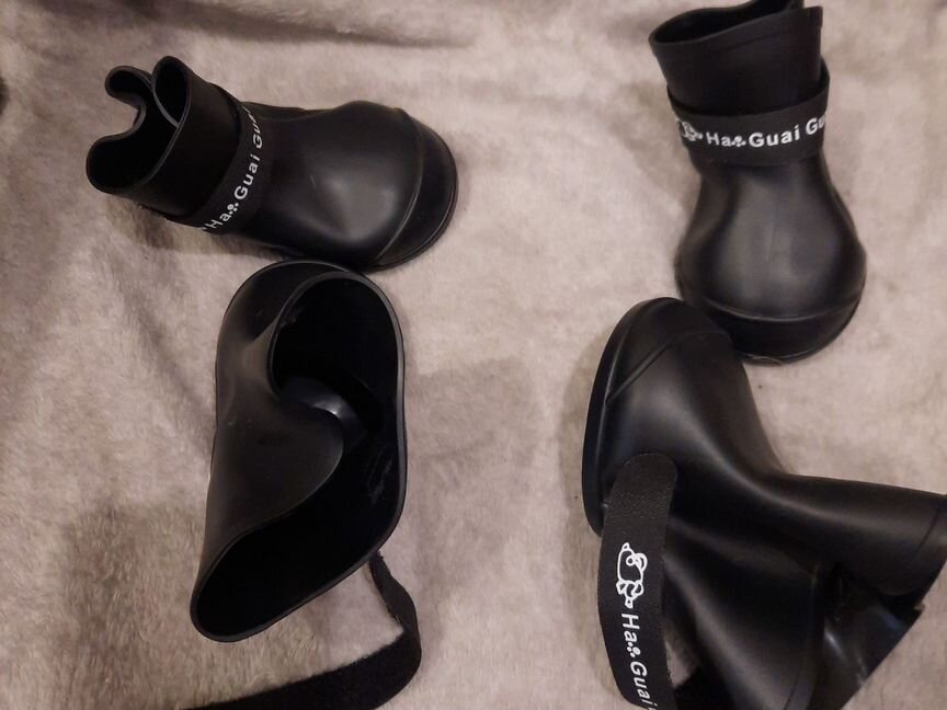 Сапоги резиновые для крупной собаки