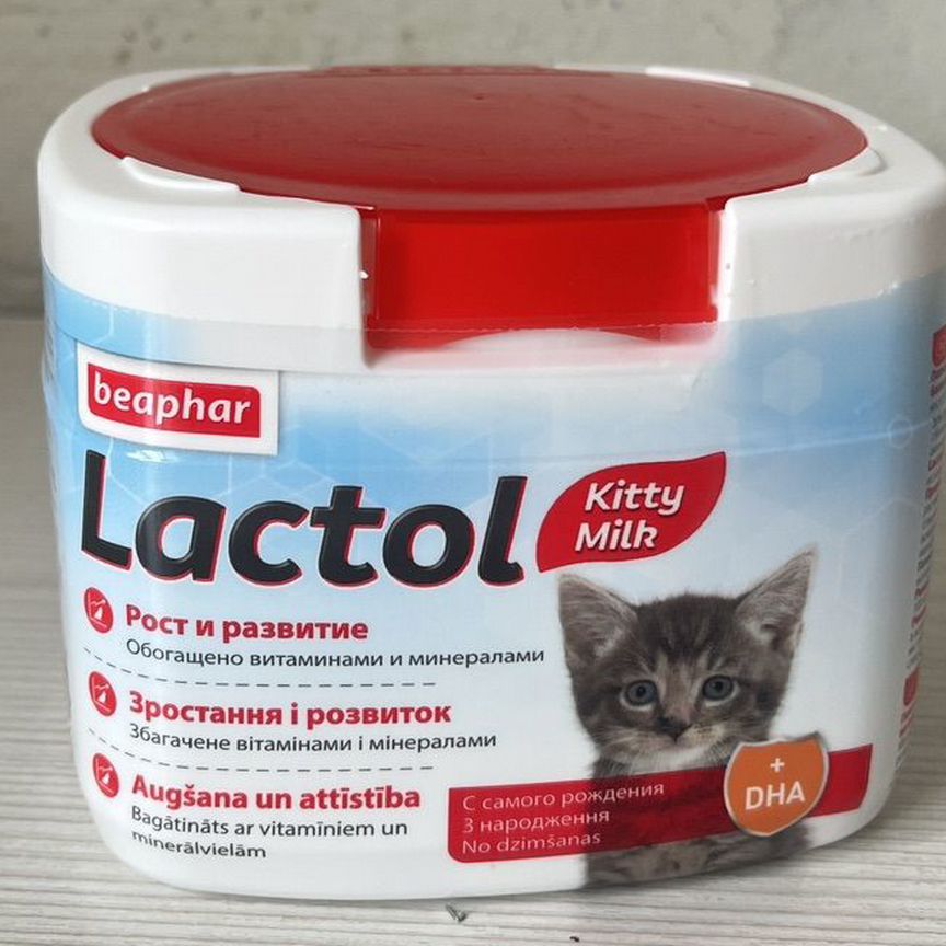 Сухая молочная смесь для котят lactol