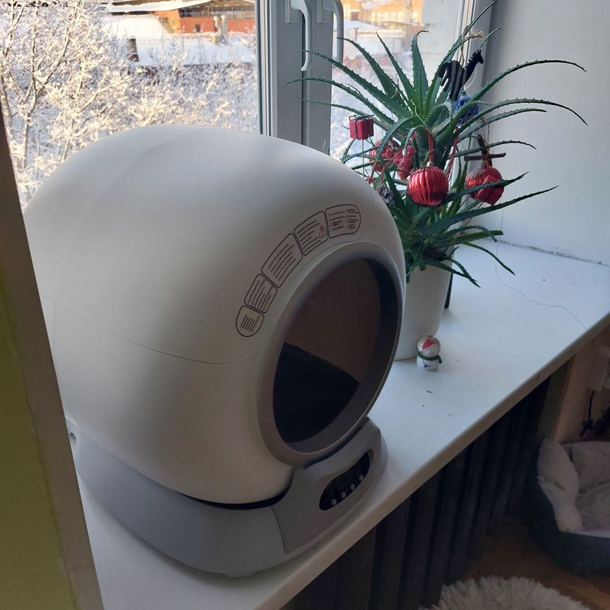 Автоматический лоток для животных tezbot