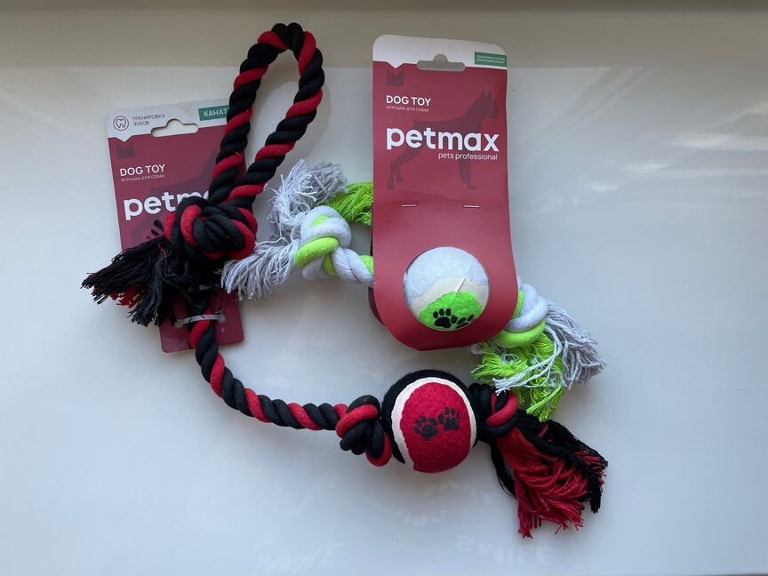 Игрушки и пакеты для собак petmax