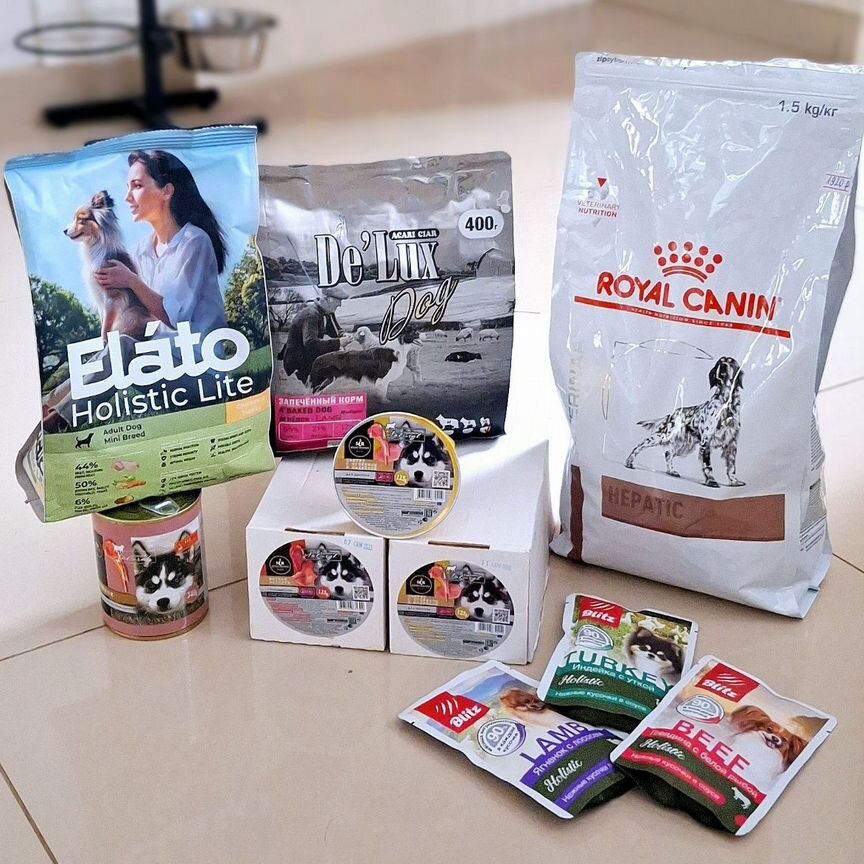 Корм Elato,Royal canin,Blits,De lux,Natural