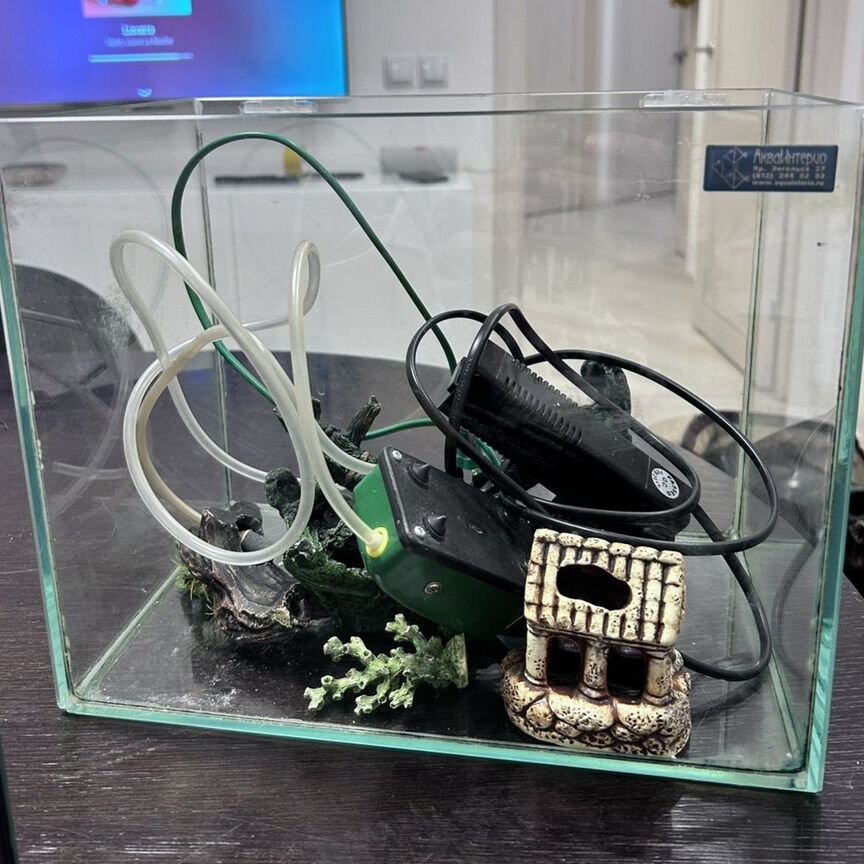 Аквариум с принадлежностями