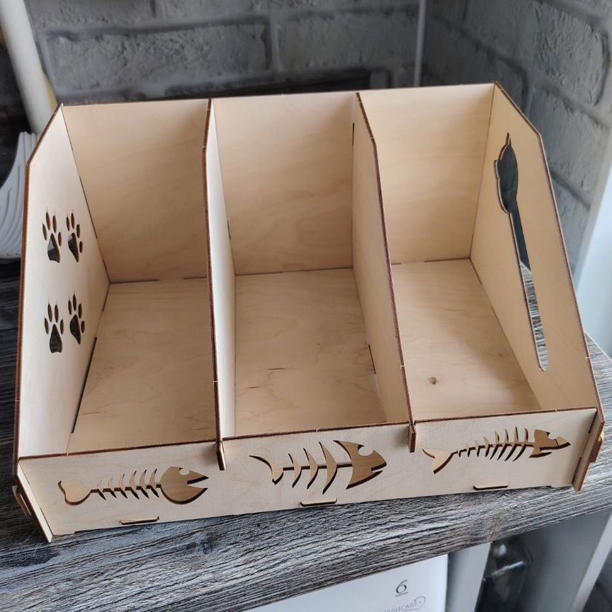 Органайзер для кошачьего корма влажного