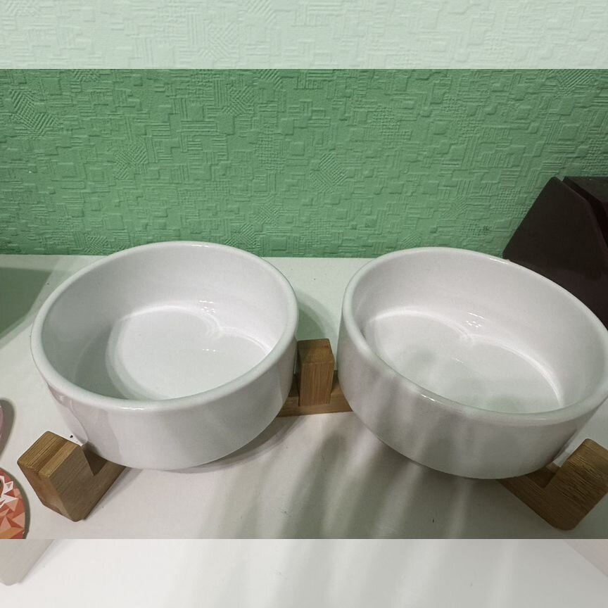 Миски для кошек керамические