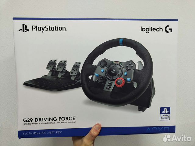 Logitech G29 Driving Force, черный купить в Санкт-Петербурге ...