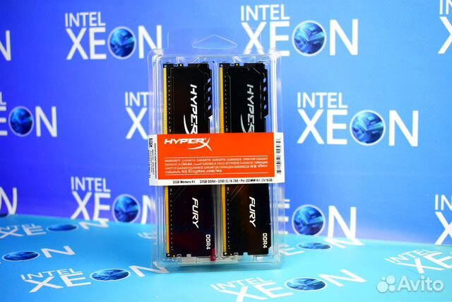 Kingston Hyperx Ddr4 3200 32 Gb купить в Самаре по низкой цене с доставкой Электроника Авито