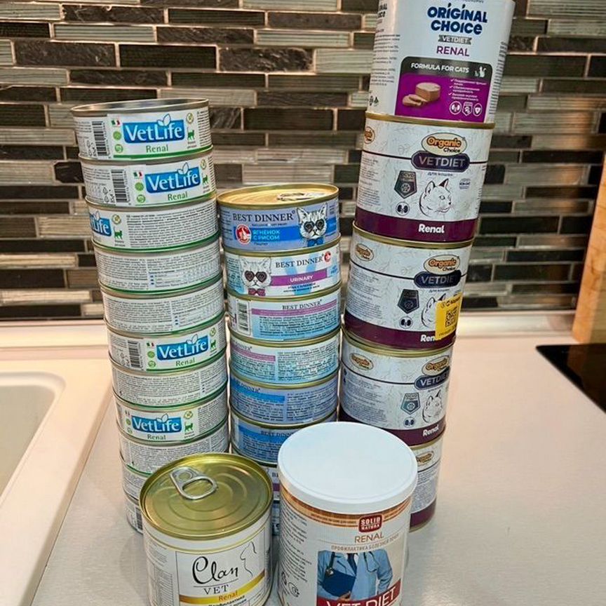 Корм мокрый для кошки