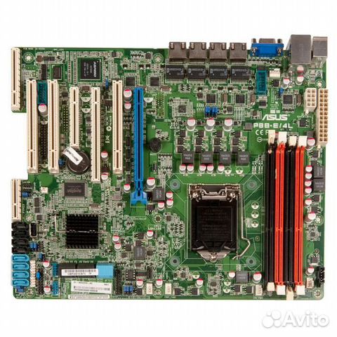 Материнская плата asus P8B-E4/L (работает только с купить в Москве ...