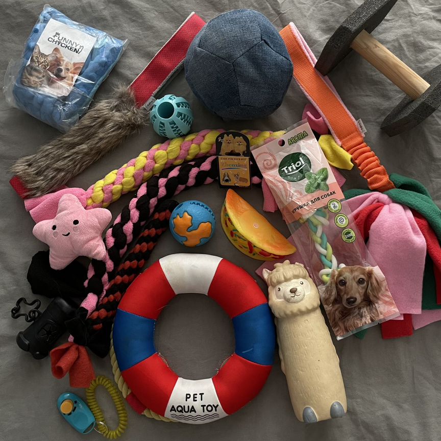 Пакет игрушек для собак