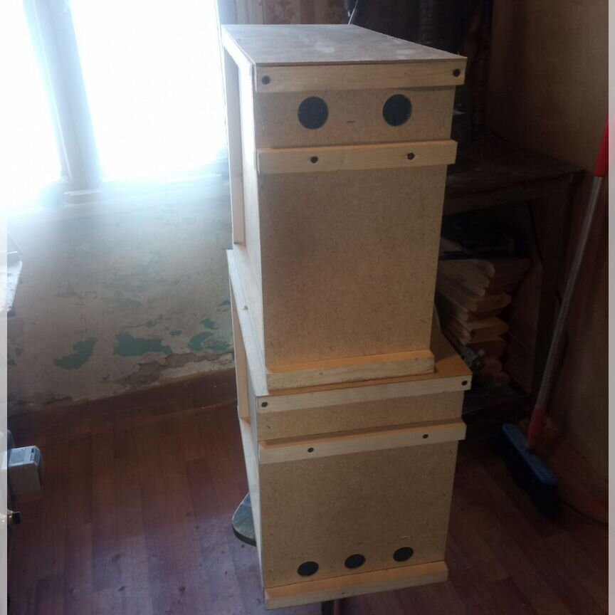 Ящик для перевозки пчёл пчелопокетов