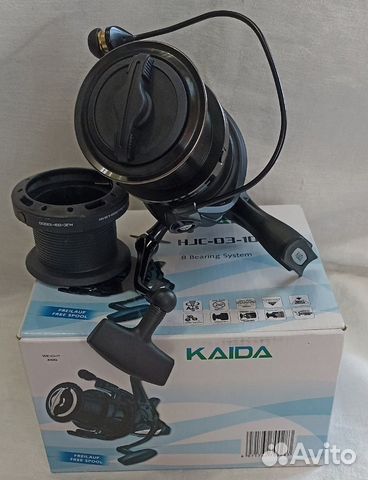 Карповая Катушка Kaida HJC-03-10000 с байтранером купить в Москве с ...