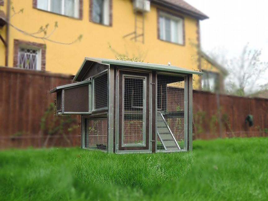 Курятник утепленный С гнездом