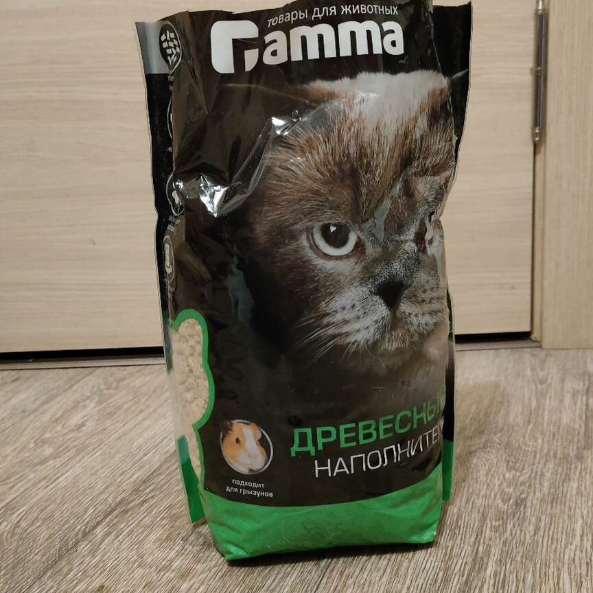 Древесный наполнитель для кошек/грызунов