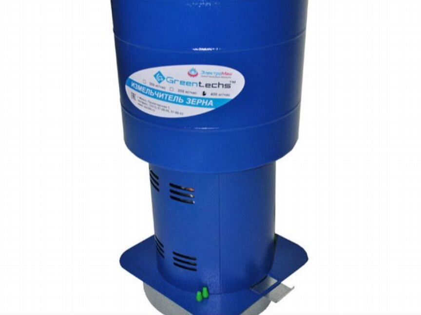 Зернодробилка greentechs, роторная, 300 кг/ч