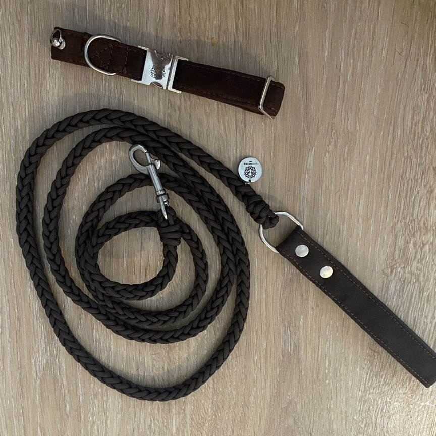 Ошейник поводок для собаки до 25 кг