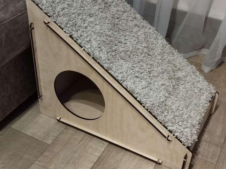 Домик, трап, лесенка для животных