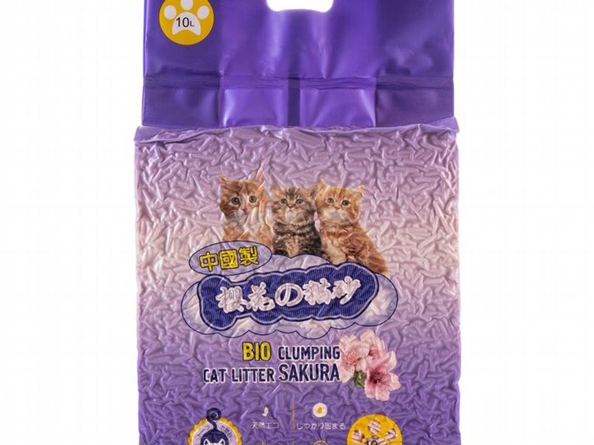 Наполнитель Hakase Arekkusu Сакура 10л