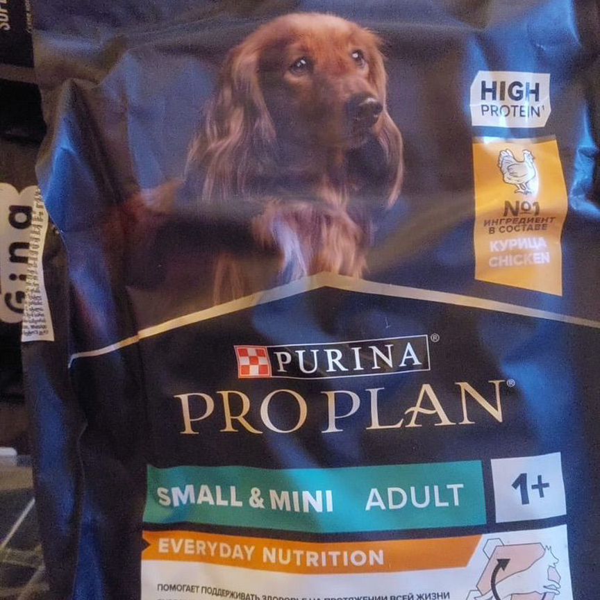 Корм для собак pro plan 3кг