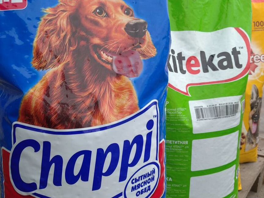 Корм для собак chappi kitekat pedigree friskies 15