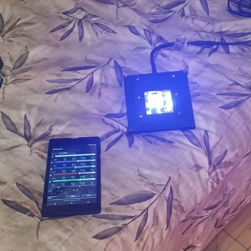 Светильник для морского аквариума, самодельный