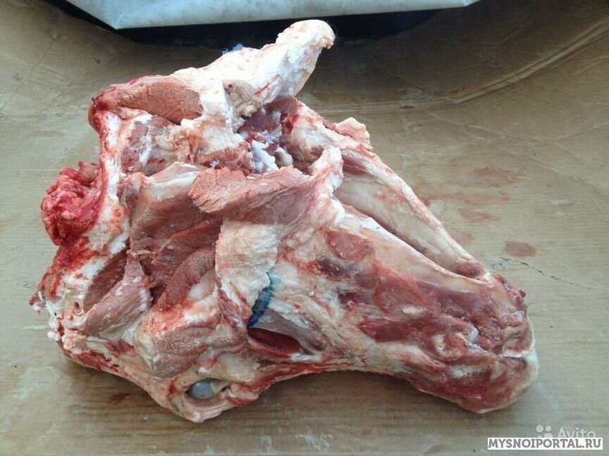 Голова говяжья