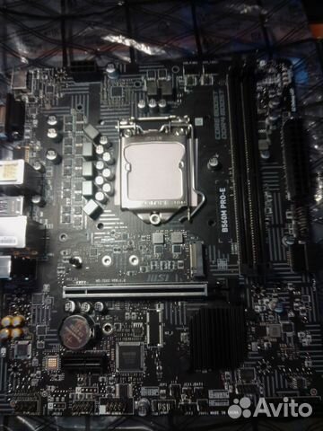 Материнская плата MSI B560M pro-e купить в Лесном | Электроника | Авито