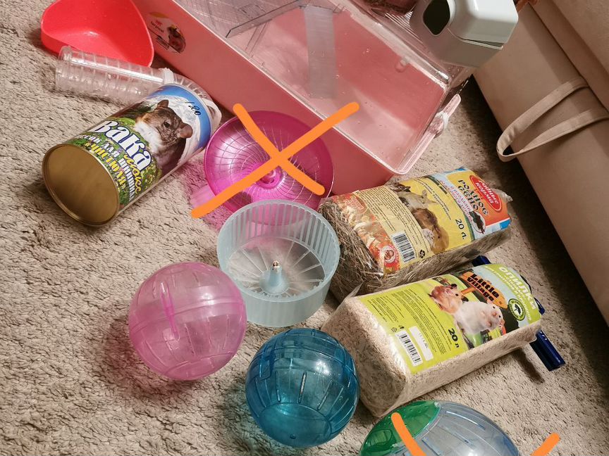 Клетка-дюна для хомяка