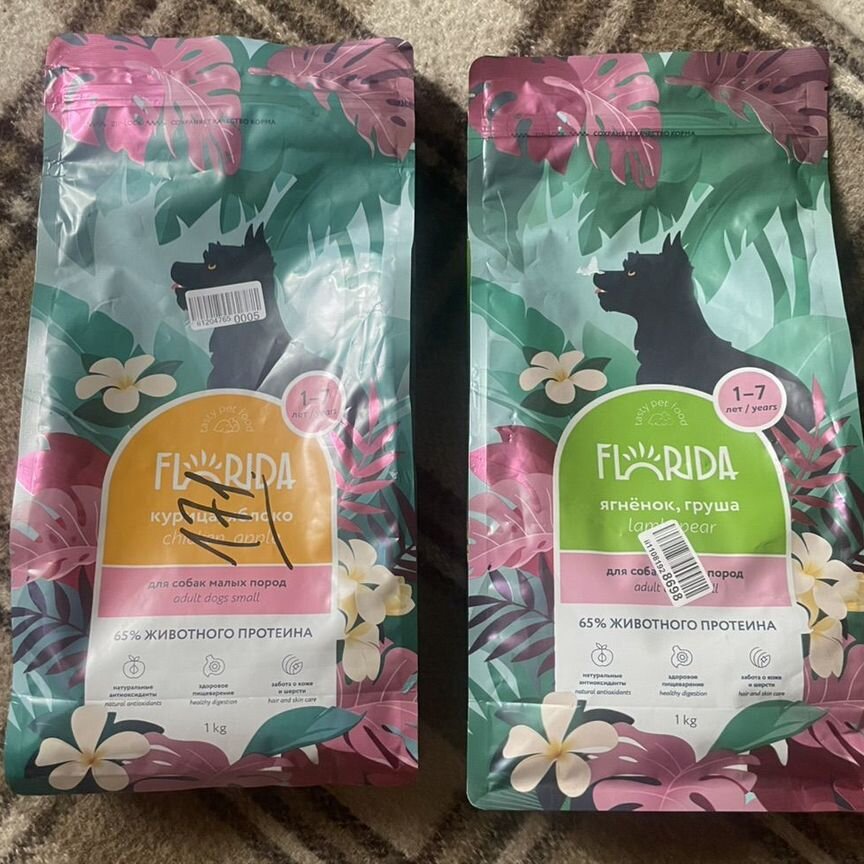 Florida корм для собак(1-7лет)