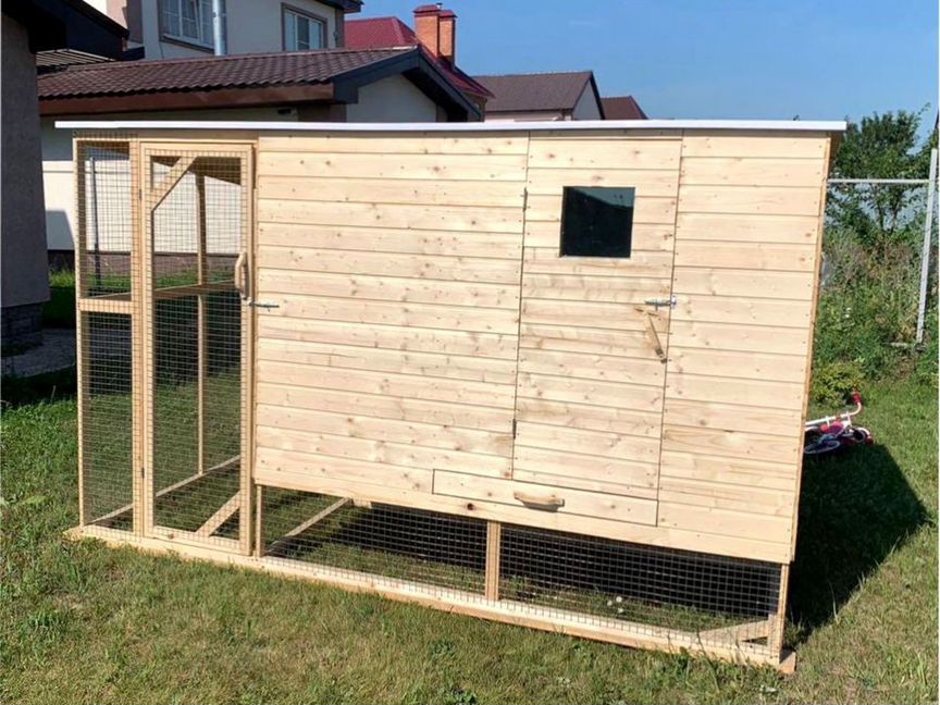 Курятник зимний