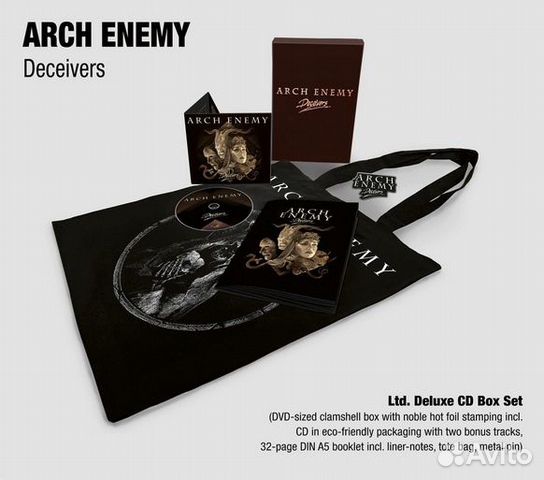 Arch Enemy - Deceivers (limited deluxe CD BOX SET) купить в Вологде | Электроника | Авито