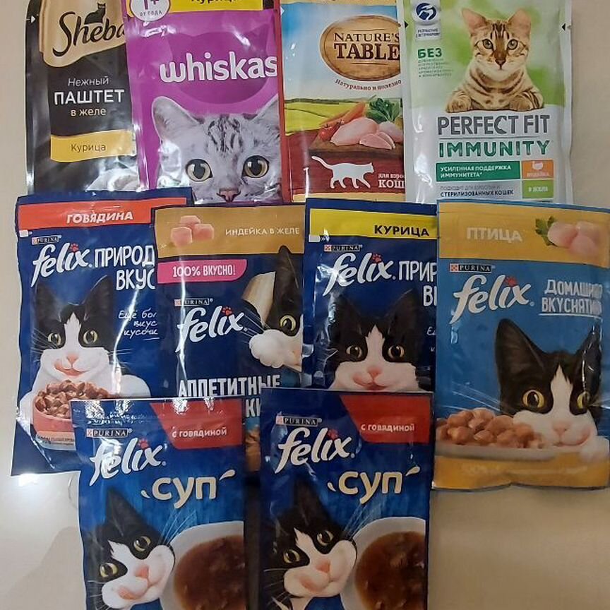 Влажный корм для кошек