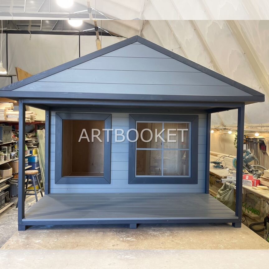 Будка для собаки утепленная