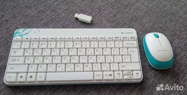 Беспроводная клавиатура Logitech K240 купить в Санкт-Петербурге ...