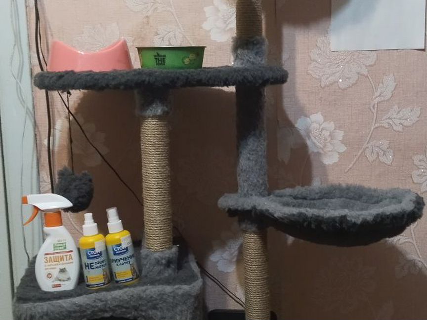 Большой игровой домик для кошки