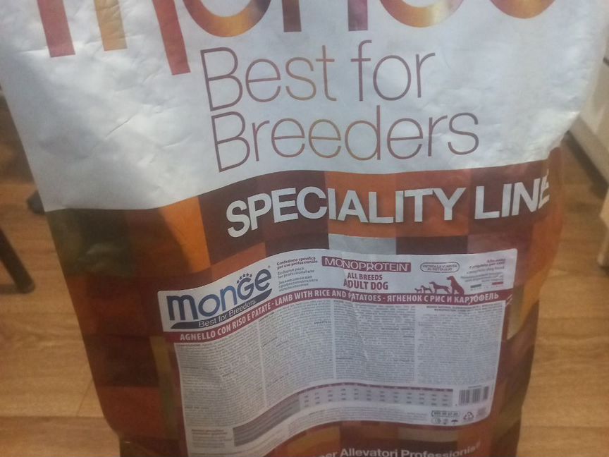 Корм для собак монж monge