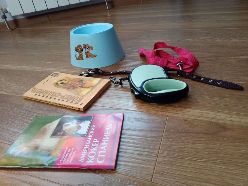 Коккер-спаниель. Миска для ушастых пород, книги