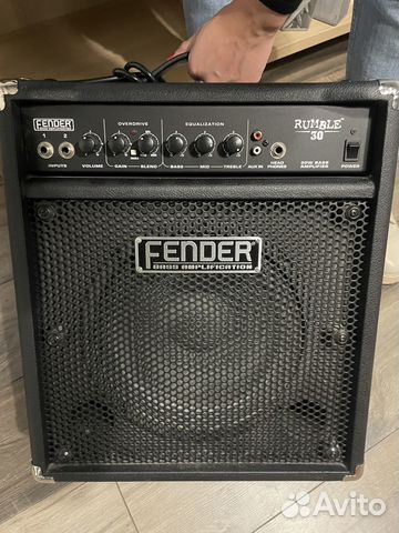 Комбоусилитель Fender Rumble 30 купить в Москве | Хобби и отдых | Авито