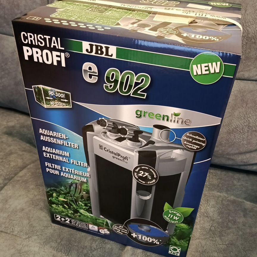 Внешний фильтр для аквариума JBL CristalProfi e902