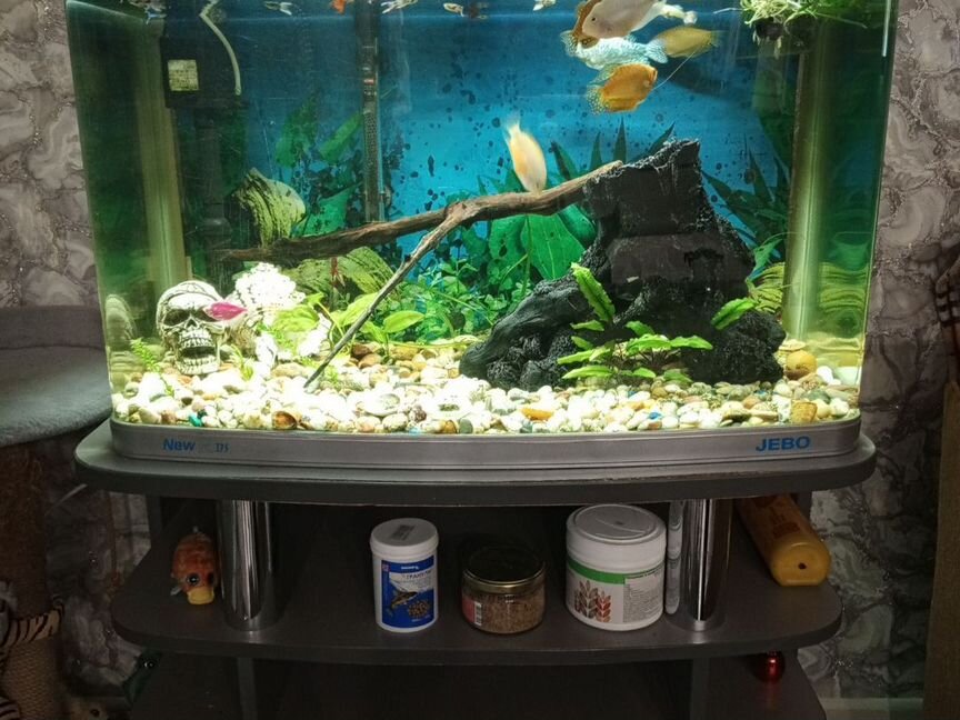 Аквариум с тумбой jebo r375