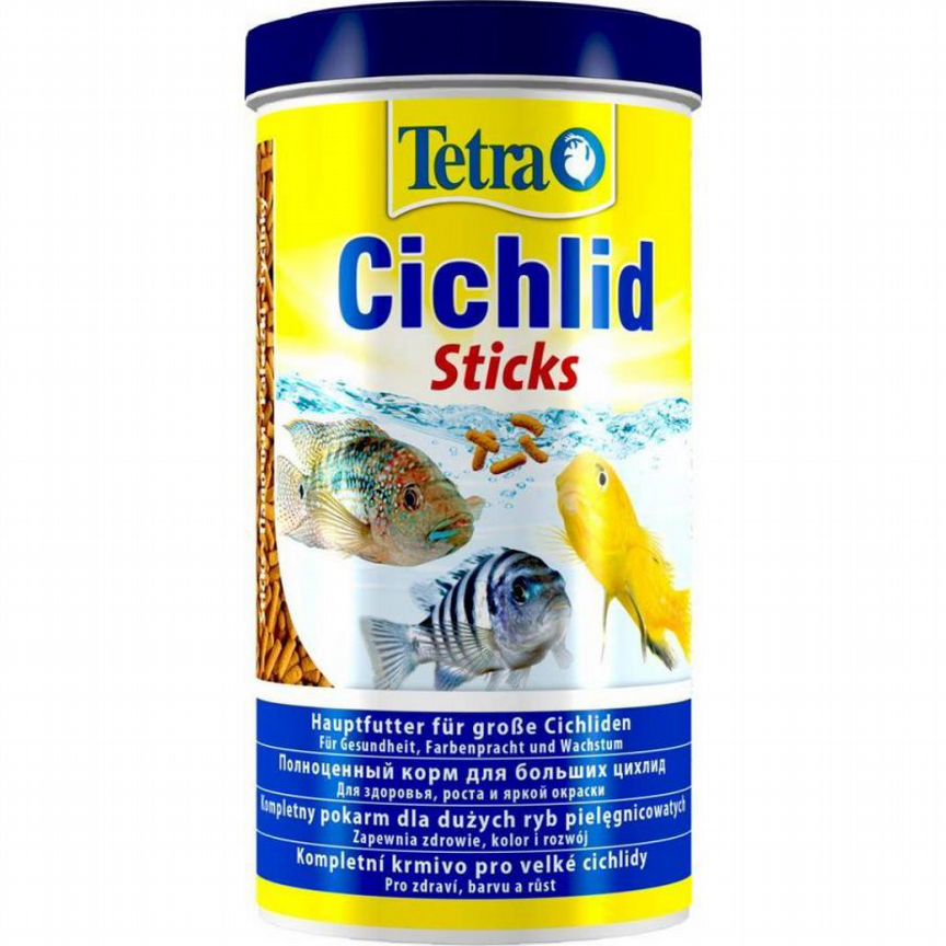 Корм для всех видов цихлид Тетра Cichlid Sticks в