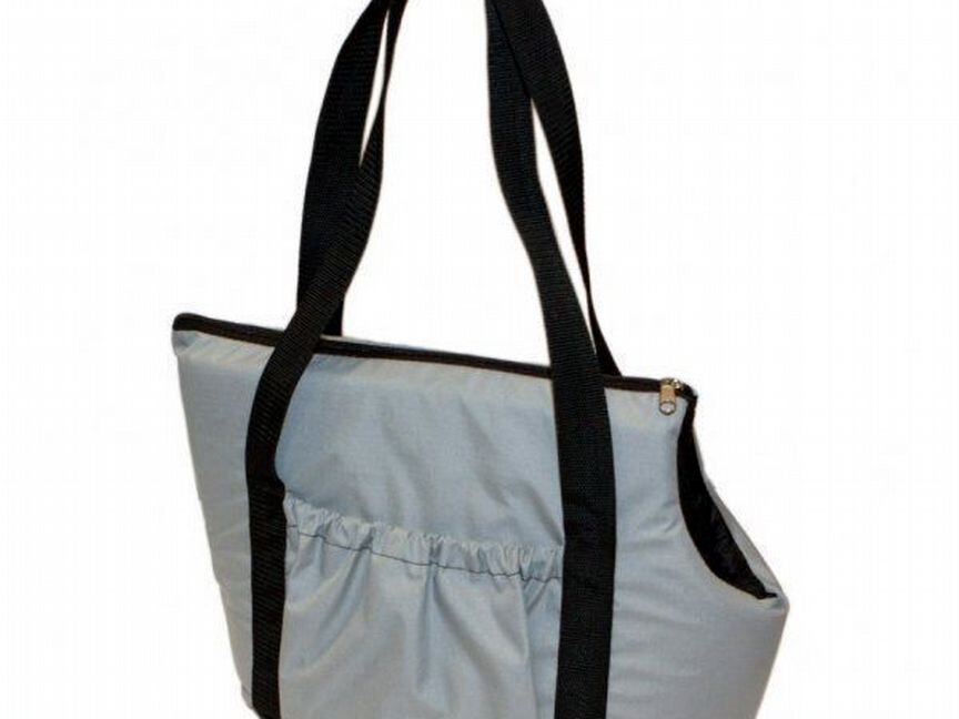 Сумка для кошек и мелких пород собак серая