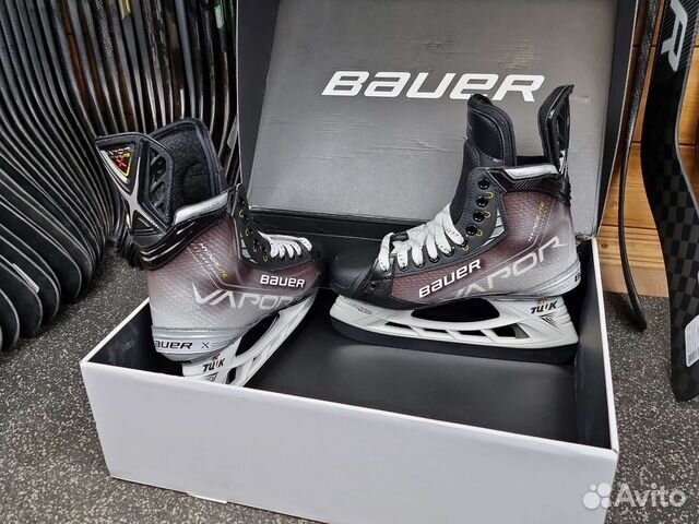 Коньки хоккейные Bauer Hyperlite SR 7,5ee Custom купить в Москве | Хобби и отдых | Авито