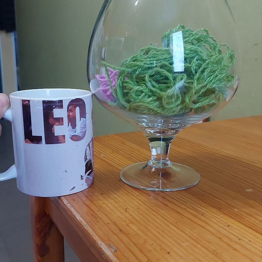 Бокал для аквариума