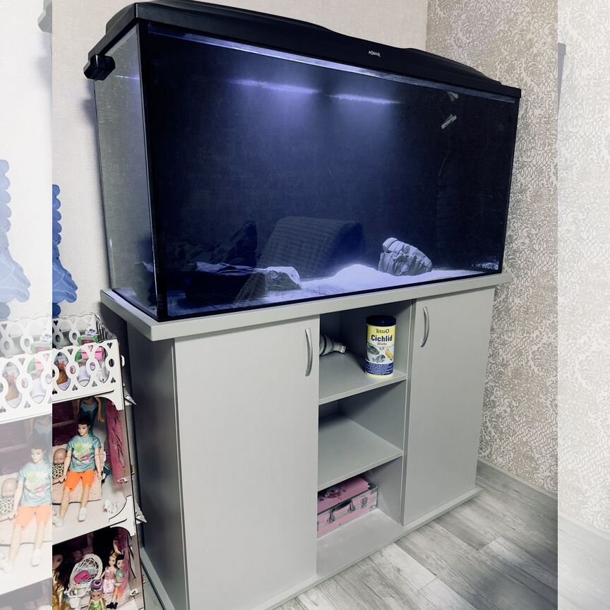 Аквариум 300 литров с тумбой