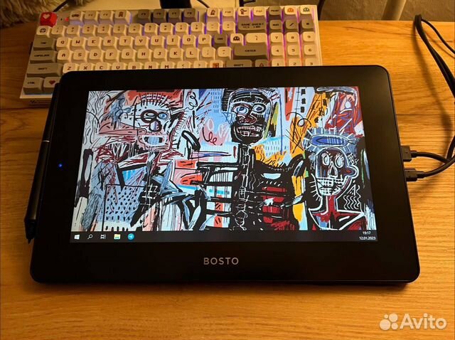Графический планшет bosto BT-12HD touchscreen купить в Санкт-Петербурге ...