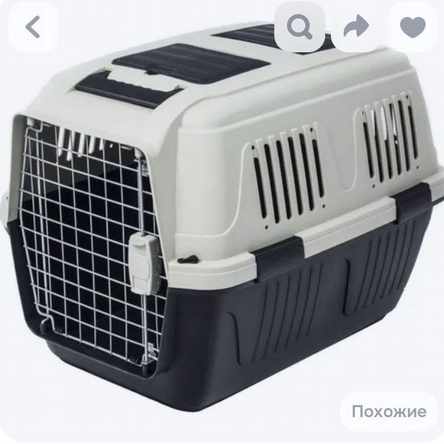 Переноска для собак среднего размера 71*53*52