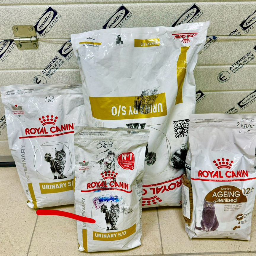 Корм для кошек royal canin urinary 7кг новый