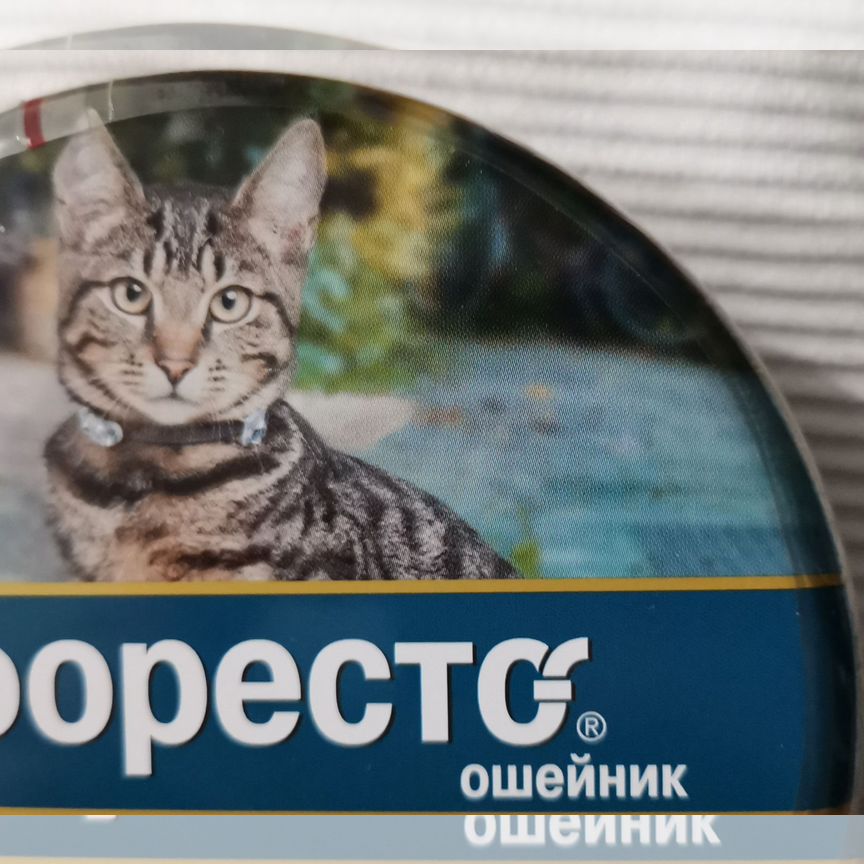 Ошейник для кошек весом до 8 кг длина 38 см